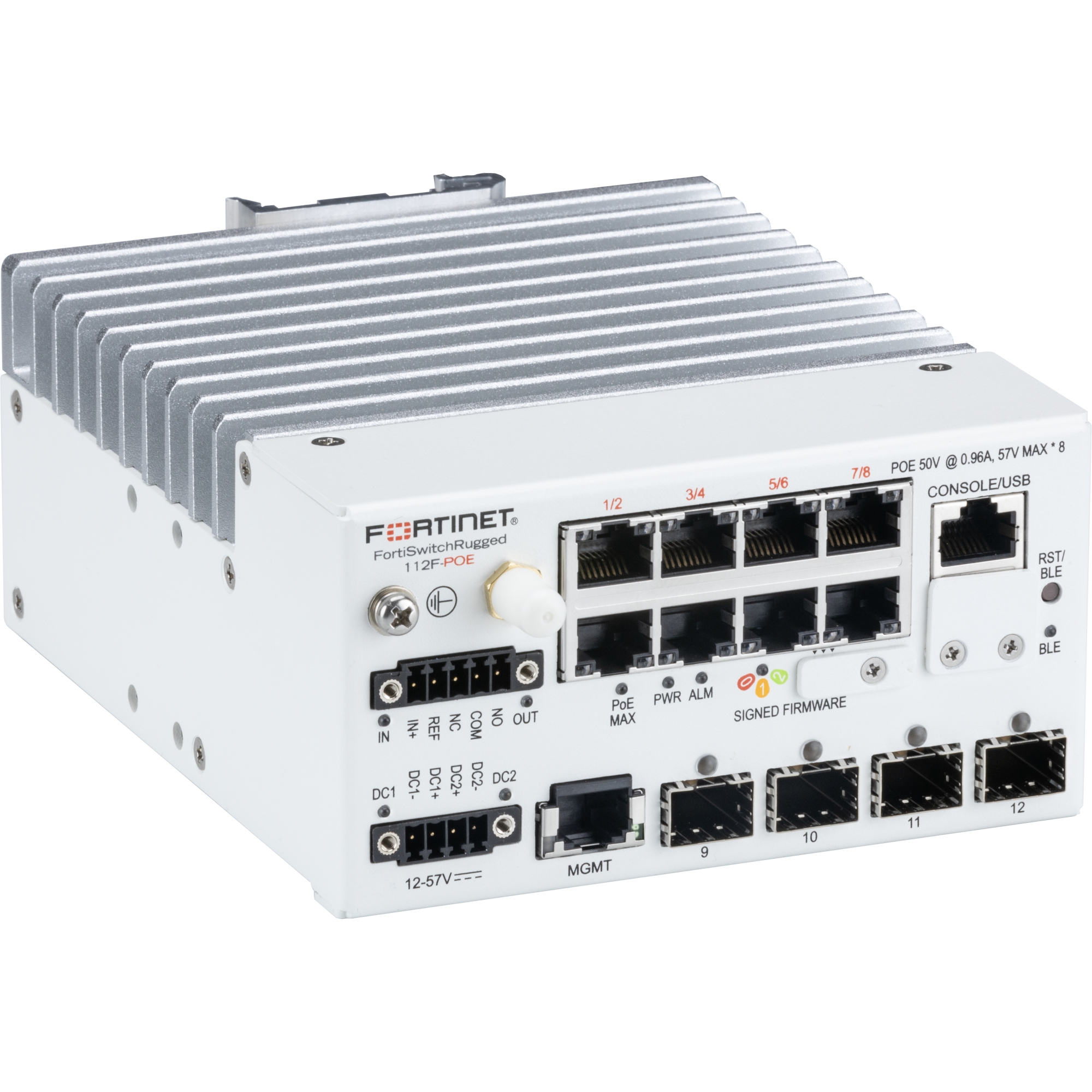 [FSR-112F-POE] FortiSwitchRugged-112F-POE Layer 2 ruggedized FortiGate ...